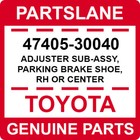 TOYOTA GENUINE SUPRA CAMRY LEXUS GS ES IS RIGHT SHOE ADJUSTING SCREW ...