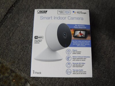 *NEW* Feit Electric Indoor HD Smart Camera, CAM1/WIFI | eBay