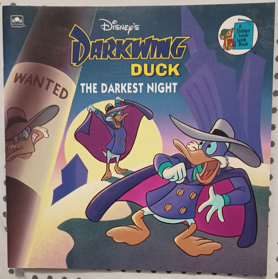 4 x Vintage Golden Books - MOTU - Darkwing Duck - Ducktales - Roger ...
