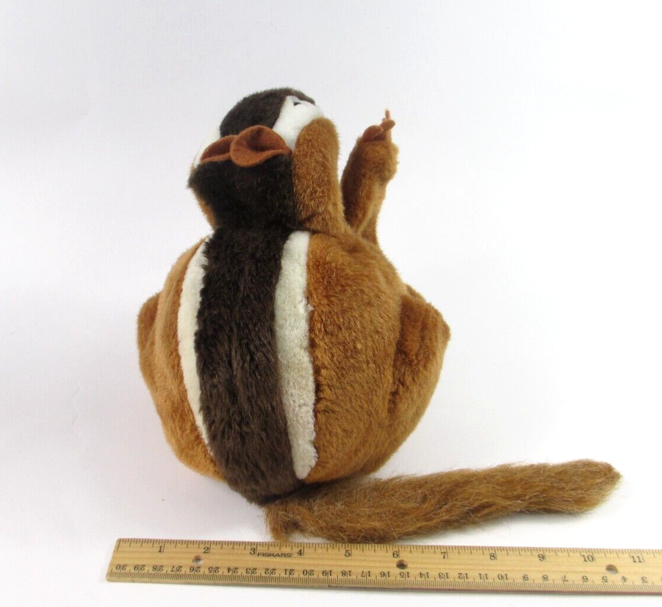 Vintage Folktails Folkmanis Chipmunk Hand Puppet Plush 10" Stuffed ...