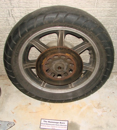 REAR WHEEL RIM -------- 17" ------------- 1980 YAMAHA XS850 MOTORCYCLE ...