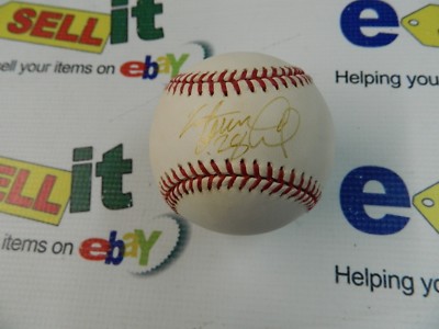 Steve Cox - Autographed baseball #161 | eBay