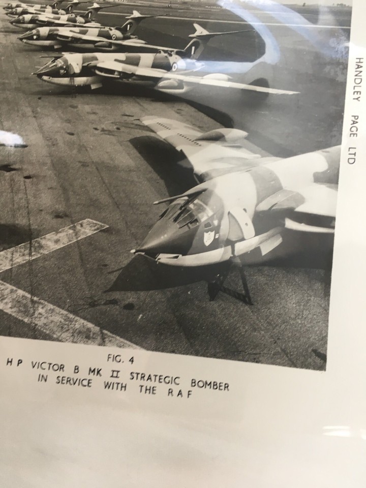 AERONAUTICA VINTAGE OVERHEAD ACETATE VICTOR BOMBER HANDLEY PAGE | eBay UK