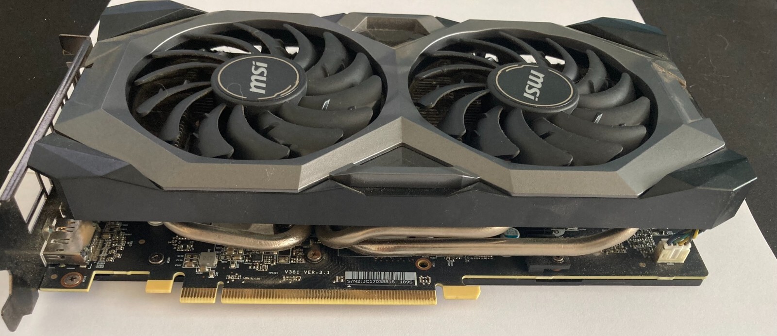MSI Radeon RX 5600 XT Mech OC 6144MB 6GB GDDR6 PCI-Express Graphics ...