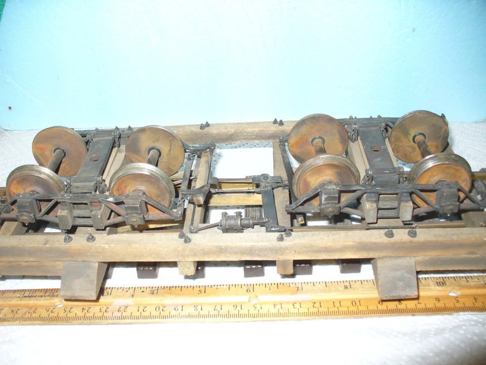 CUSTOM BUILT G-Scale 'Wood & Metal LOG CAR #2'-Metal Wheels-IN FOR ...