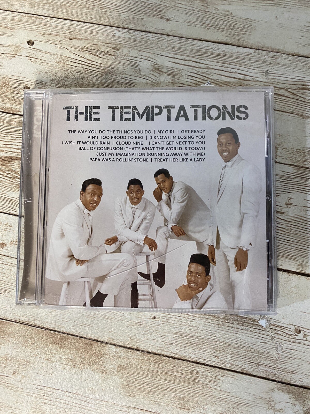 The Temptations - Icon (CD,2010,Motown,1st Edition) B0014607-02,EARLY ...