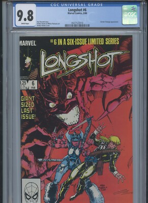 Longshot #6 1986 CGC 9.8 | eBay