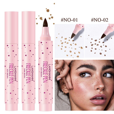 Faux Freckle Pen Stamp Waterproof 2 Colors Natural Soft Dot Sunkissed ...