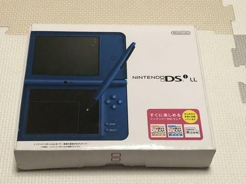 Nintendo DSi XL LL Midnight Blue Console Charger Box Japanese ver [BOX ...