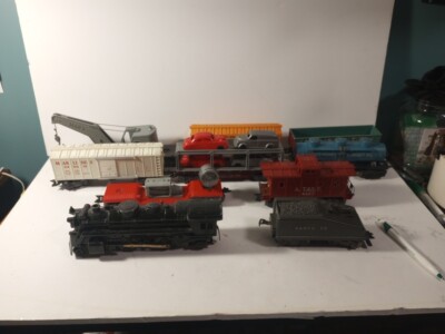 Marx Train Set Engine 666 + 9 Cars 1950 All In Working Order | eBay