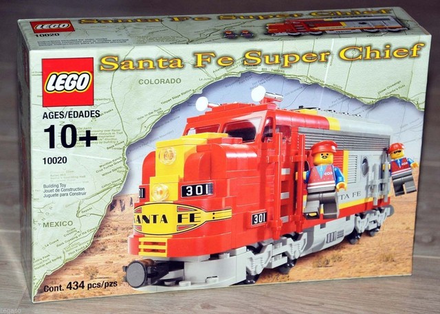 LEGO Trains: Santa Fe Super Chief (10020) for sale online | eBay