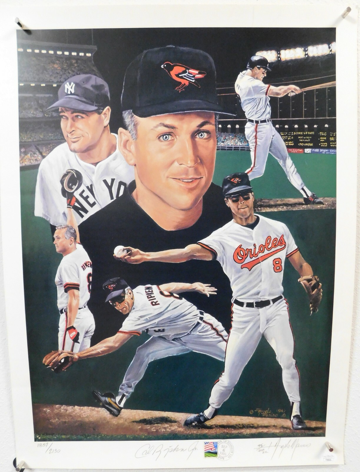 Cal Ripken Jr. Autographed Memorabilia | Signed Photo, Jersey ...