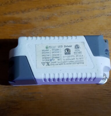 INTERTEK18W LED DRIVER SY18W 4001440 FREE SHIPPING | eBay