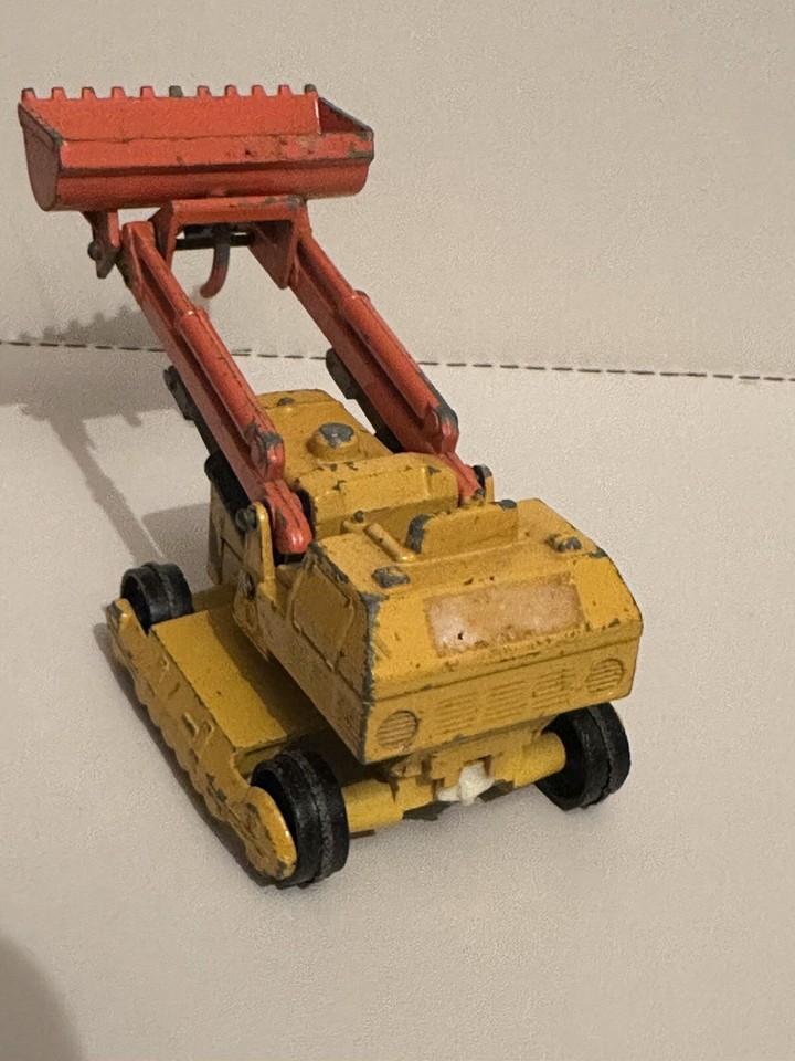 Vintage Lesney Matchbox 1970 Caterpillar Traxcavator (Bucket ...