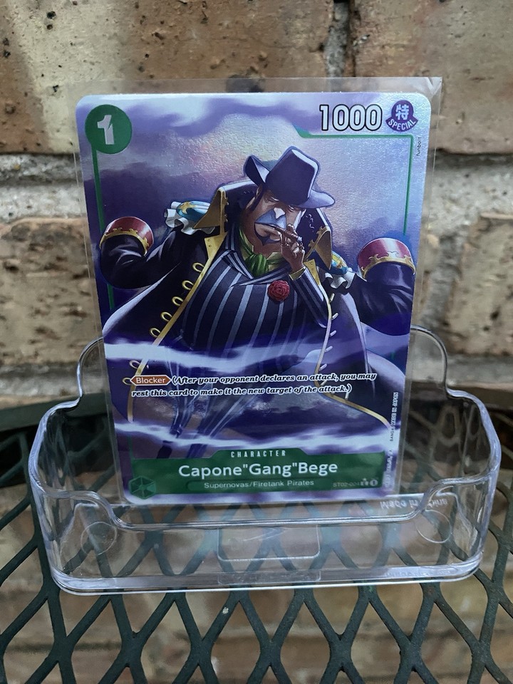 Capone"Gang"Bege (ST02-004) (Alternate Art) ST02-004 Premium Booster -The Best- | eBay