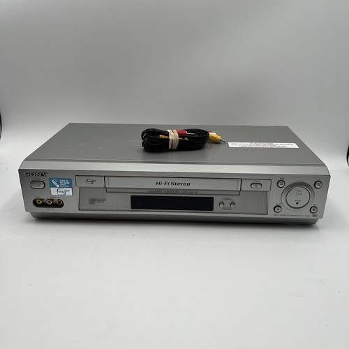 VCR Sony SLV-N700 Hi-Fi VHS Video Cassette Recorder Player Silver ...