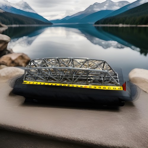 Ho Scale Walthers Pre Assembled Single Truss Bridge With Bridge Shoes ...