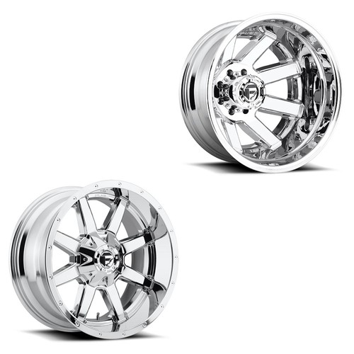 20x12 Fuel D536 Maverick PRE-19 DODGE DUALLY SUPER SINGLE Wheels 8x6.5 ...
