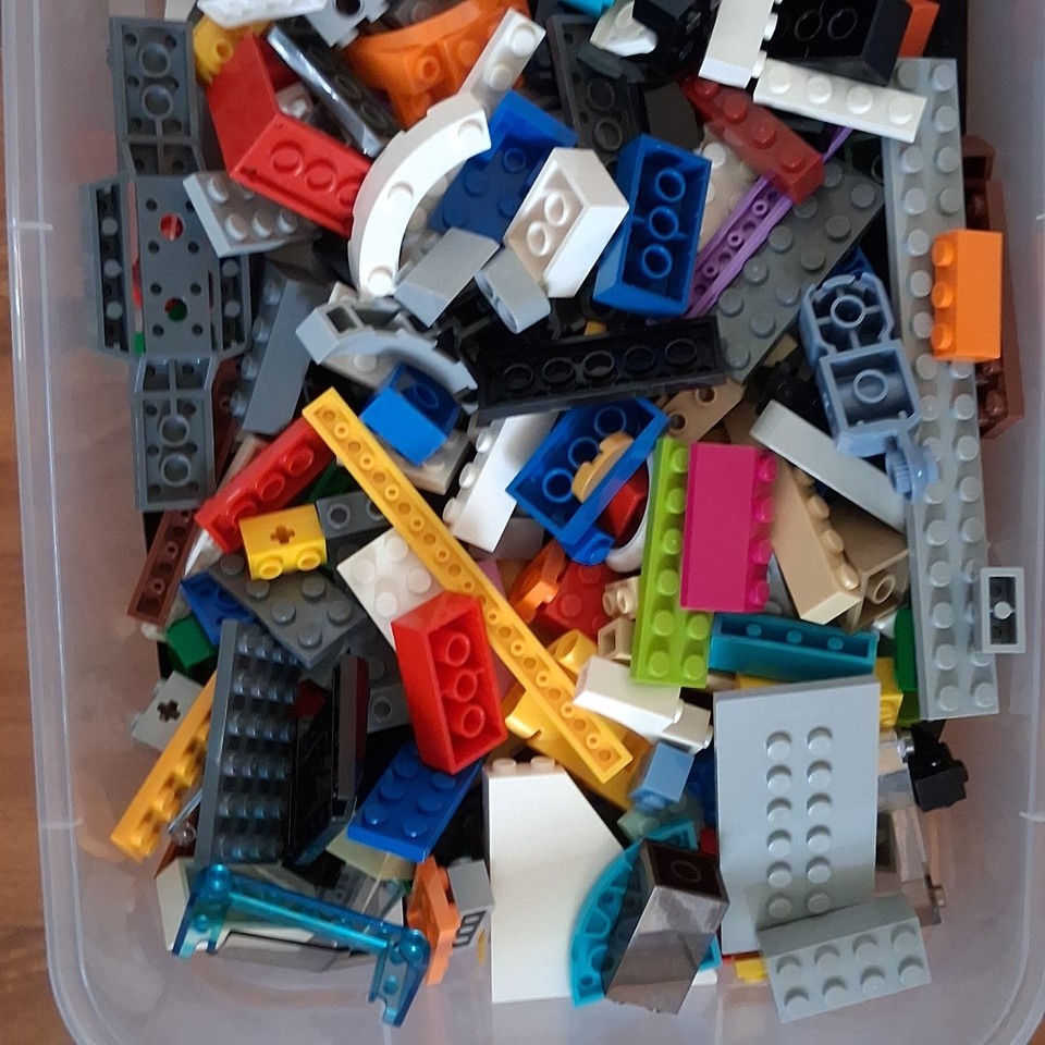 LEGO per Pound 1 lb Bulk Lot Bricks Plates Parts Filler MILS | eBay