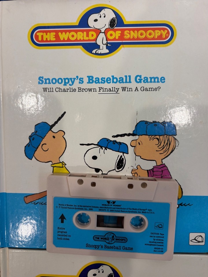 Worlds Of Wonder Talking Snoopy Complete 13 sets including Snoopy w ...