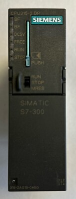 Siemens Simatic S7-300 / CPU 315-2DP Zentralbaugruppe / 6ES7315-2AG10 ...