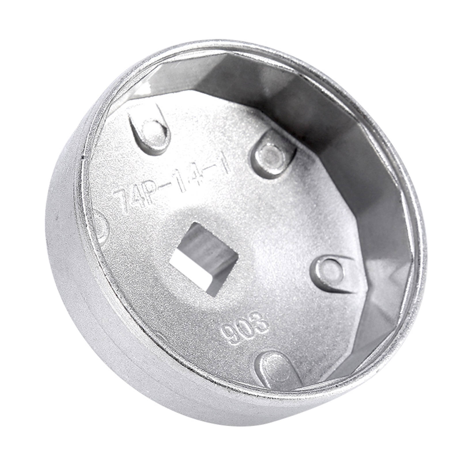 *74mm 14 Flute Aluminum Oil Filter Wrench Socket Remover Tool 903 ...