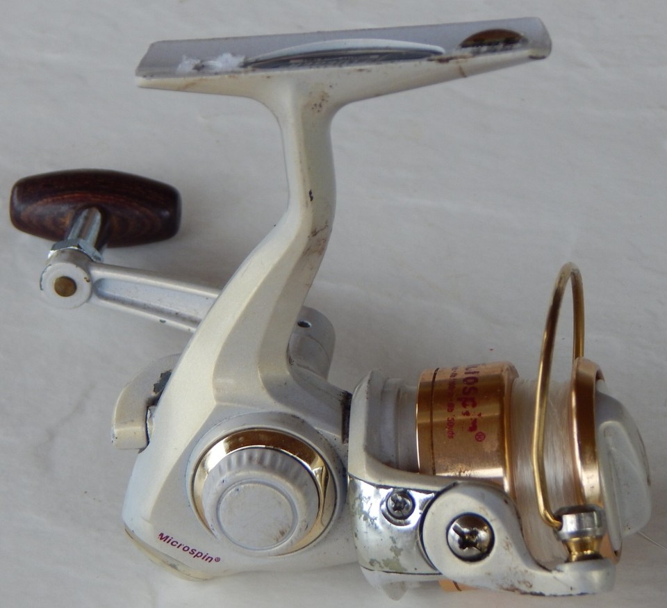 PFLUEGER MICROSPIN SPINNING REEL WORKS GOOD NO BOX NICE LQQK | eBay