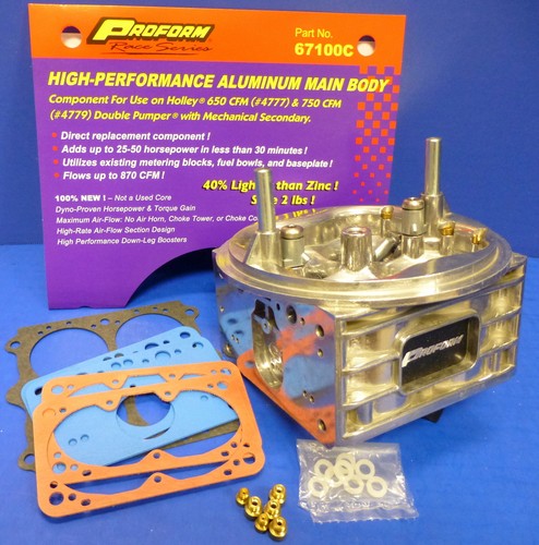 Proform 67100C Replacement Holley Carburetor Main Body 4150 650 700 750 ...