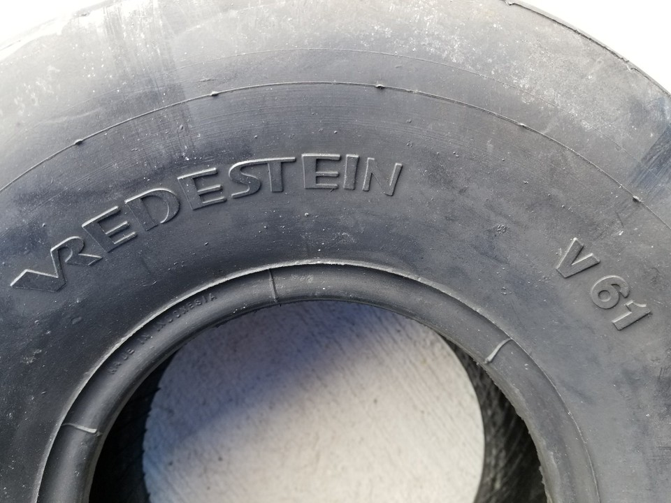 2 - 15x6.00-6 4-Ply Vredestein V61 5-Rib Deep TIRES Hey Tedder Farm ...