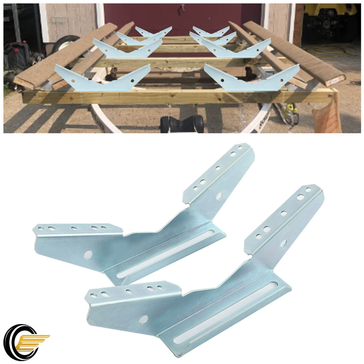 Pontoon Boat Trailer Bunk Brackets Pontoon Trailer Parts 2