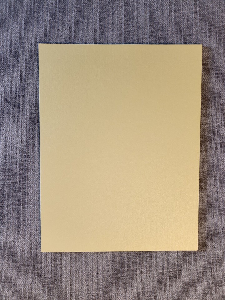 35 sheets - Stardream Metallic 8.5X11 Card Stock Paper LIME - 105lb ...