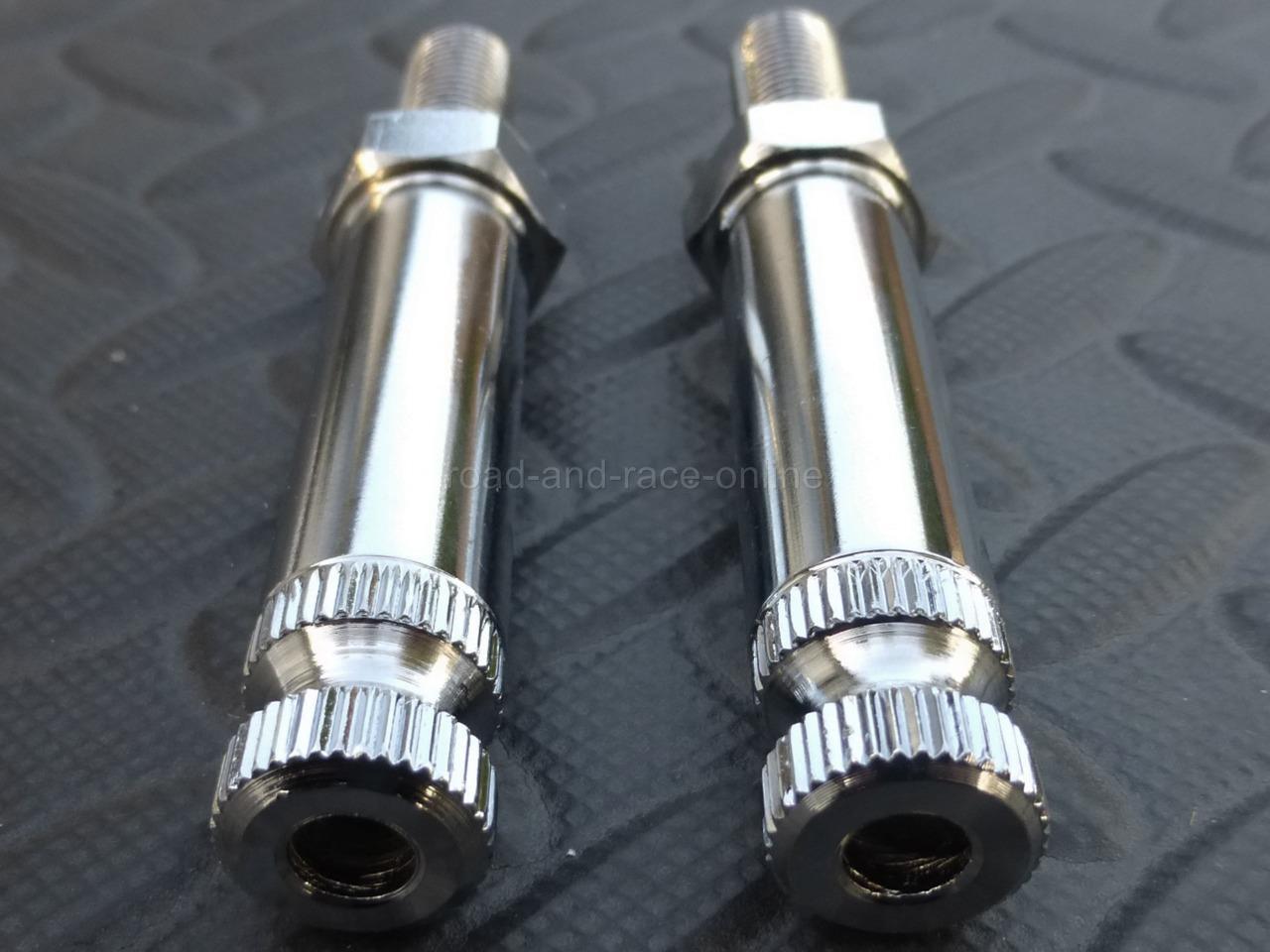 Honda Chrome Indicator Stems Fit Many Models Stanley Type Pair 10mm ...