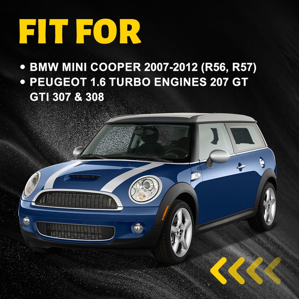 For BMW Mini Cooper R56 R57 PEUGEOT 1.6 Turbo Silve BOV Blow Off Valve ...