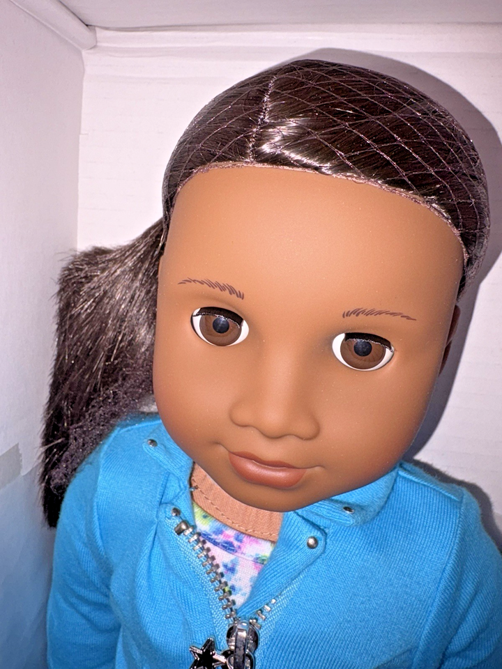 American Girl Truly Me #47 Dark Skin, Dark Brown Hair, Brown Eyes ...
