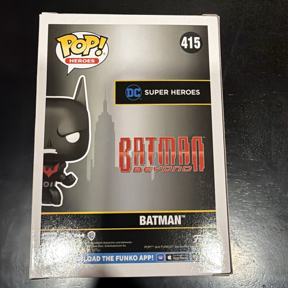 Funko Pop! Vinyl: DC Universe - Batman Beyond Funko Shop Exclusive #415 ...
