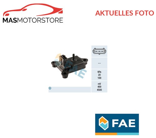 MAP SENSOR DRUCKSENSOR SAUGROHRDRUCK FUEL LINE FAE 15006 P FÜR IVECO ...
