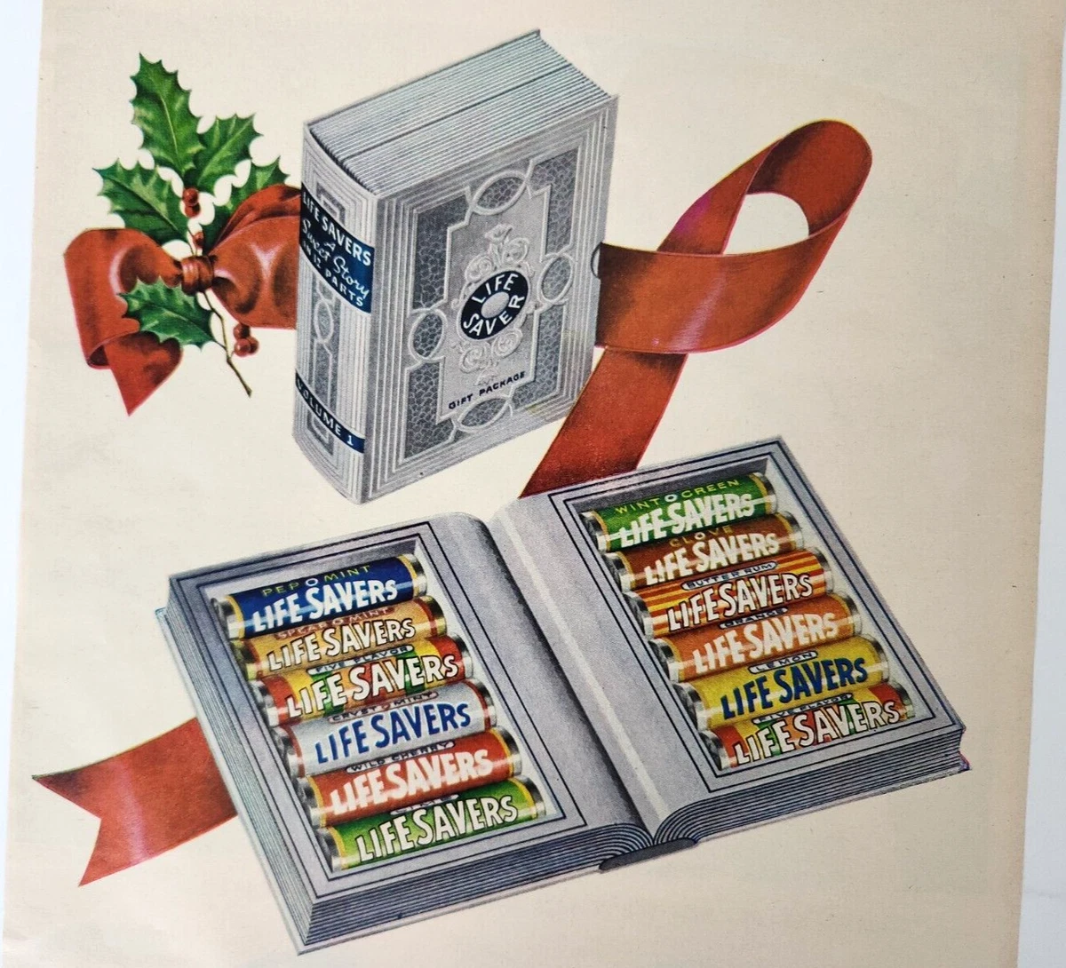 Vintage Lifesavers Candy Book