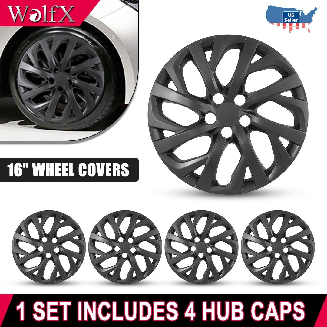for 2014-2016 Toyota Corolla 16" Set of 4 Wheel Covers Full Rim Snap On ...