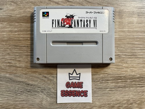 Final Fantasy VI Nintendo Super Famicom Loose NTSC J JP Jap Japan SNES ...