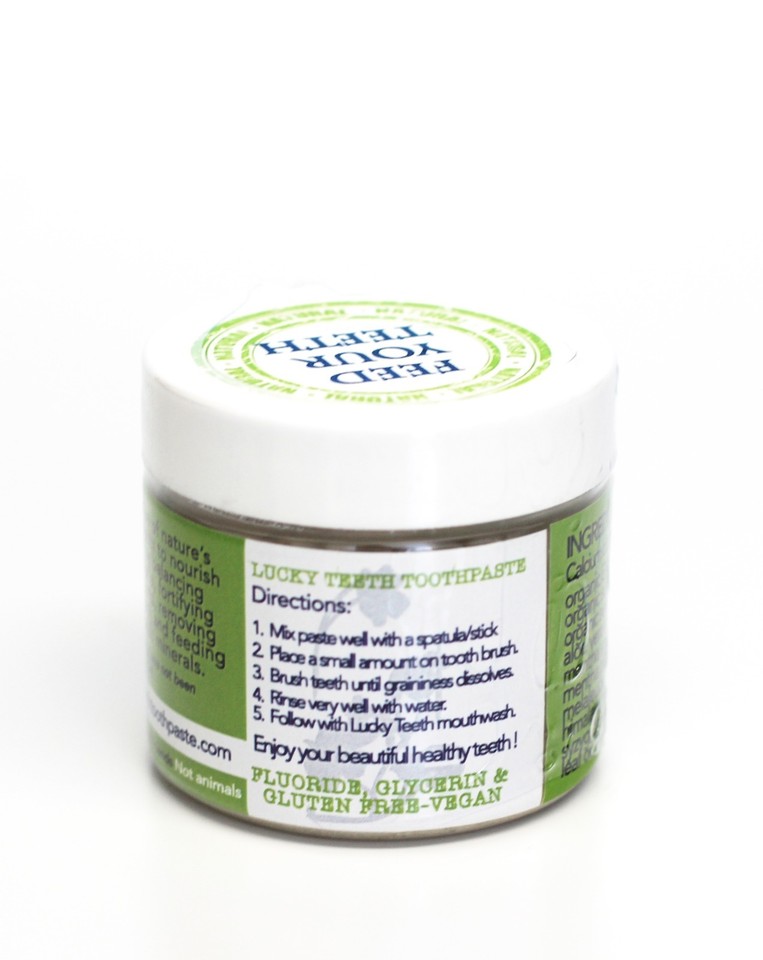 Lucky Teeth Organic Remineralizing Toothpaste-all Natural (1 bottle) | eBay