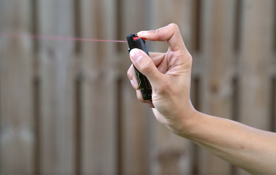 4 PACK Police Magnum pepper spray 1/2oz unit safety lock self defense ...