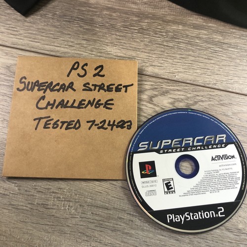 Supercar Street Challenge (PlayStation 2, 2001) PS2 Disk Only ...