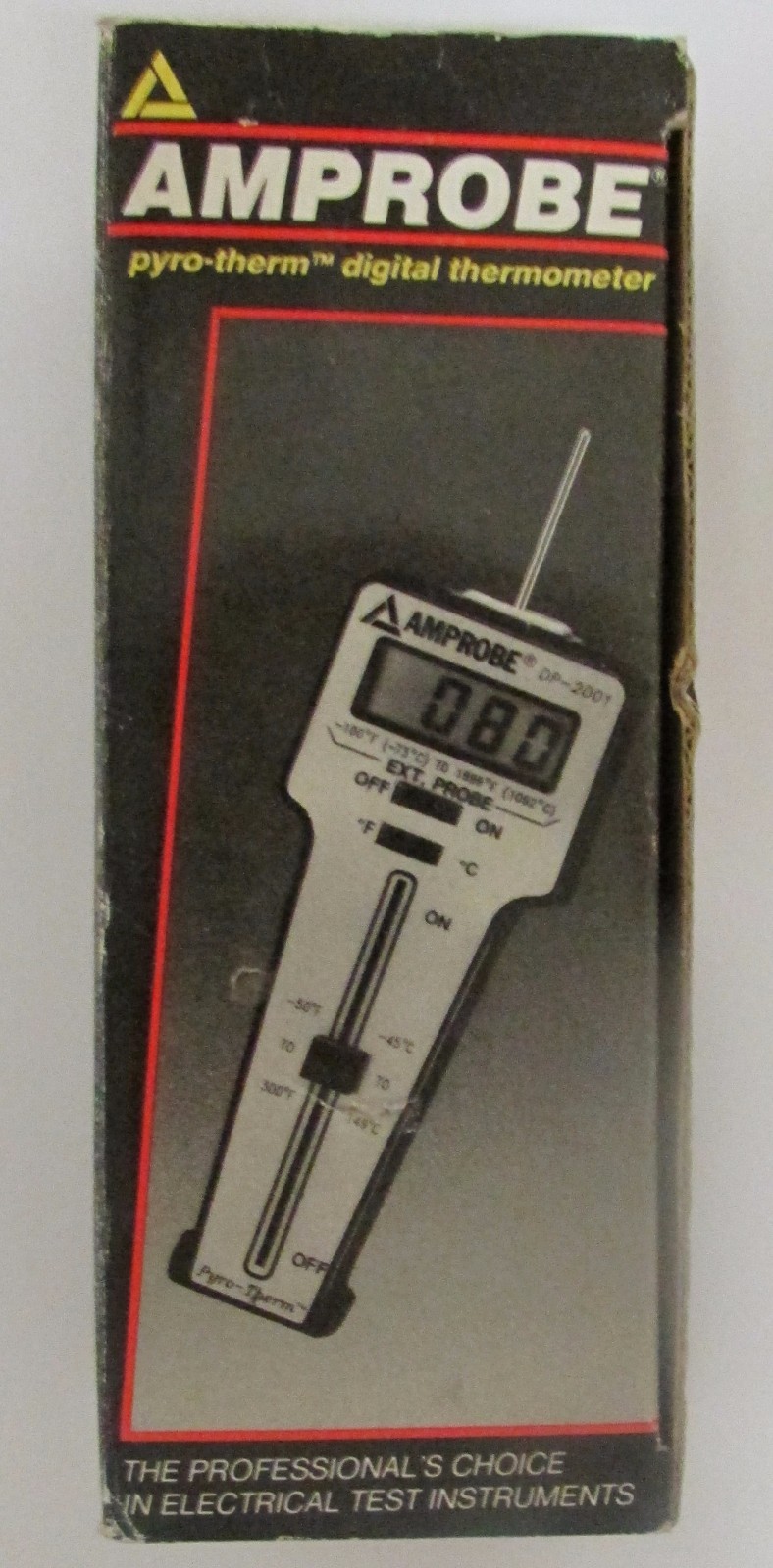 Amprobe Instrument DP2001 Pyro-therm Digital Thermometer Part No 955768 ...