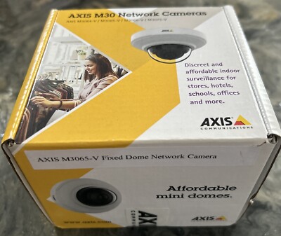 Axis M3065-V Network Camera 01707-001 (FACTORY SEALED) | eBay