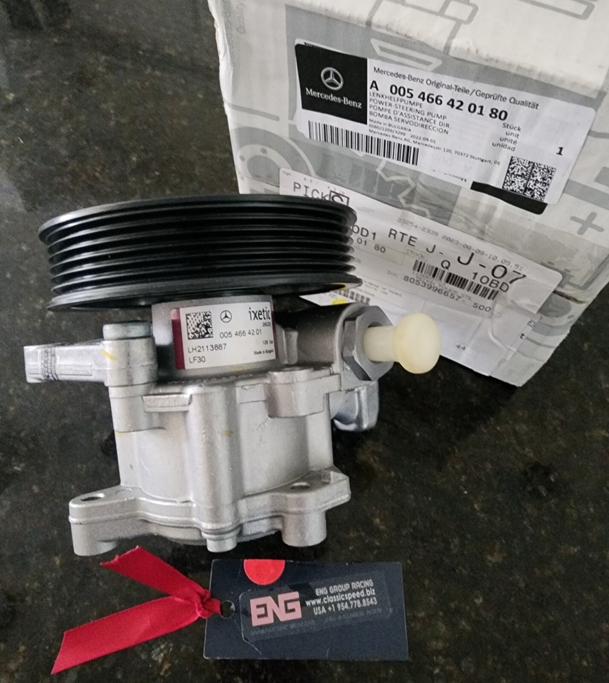 MERCEDES-AMG A0054664201 80 IXETIC POWER STEERING PUMP ENG RACING | eBay