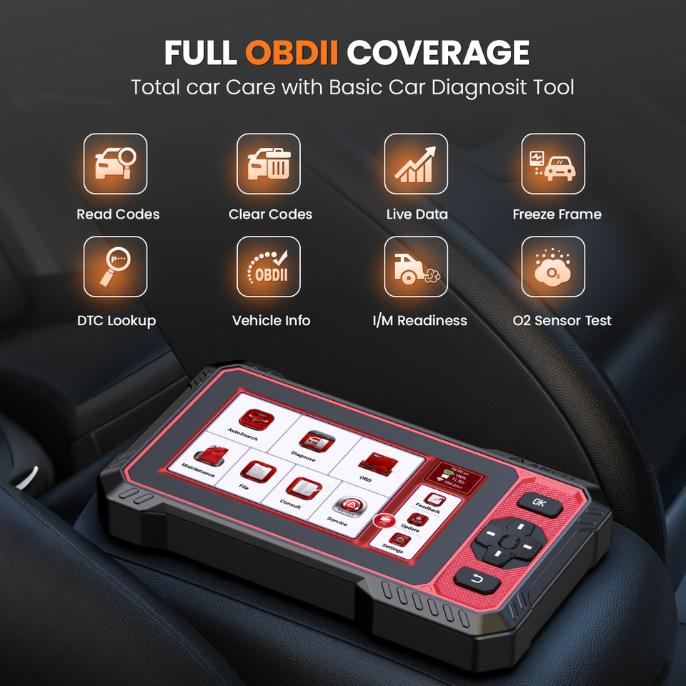 For MERCEDES-BENZ Bi-Directional OBD2 Scanner Engine ABS SRS TCM Code ...