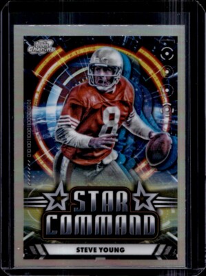2024 Topps Chrome Cosmic Steve Young STAR COMMAND #SC-23 49ers Legend ...