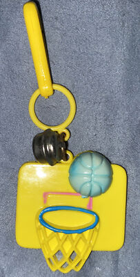 Vintage 80s Plastic Bell Charm Clip Basketball Hoop | eBay