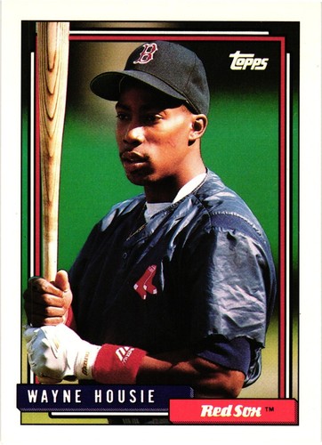 1992 Topps #639 WAYNE HOUSIE RC Boston Red Sox Rookie | eBay