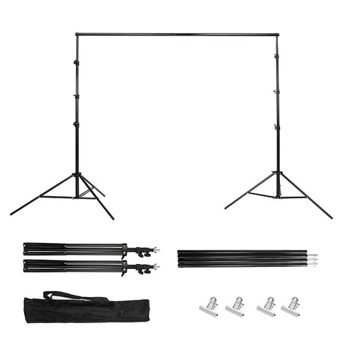 Photography 10Ft Adjustable Background Stand Support Photo Backdrop ...